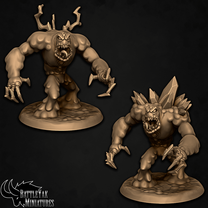 3D Printable Wintervault Snowgoon by Battle Yak Miniatures