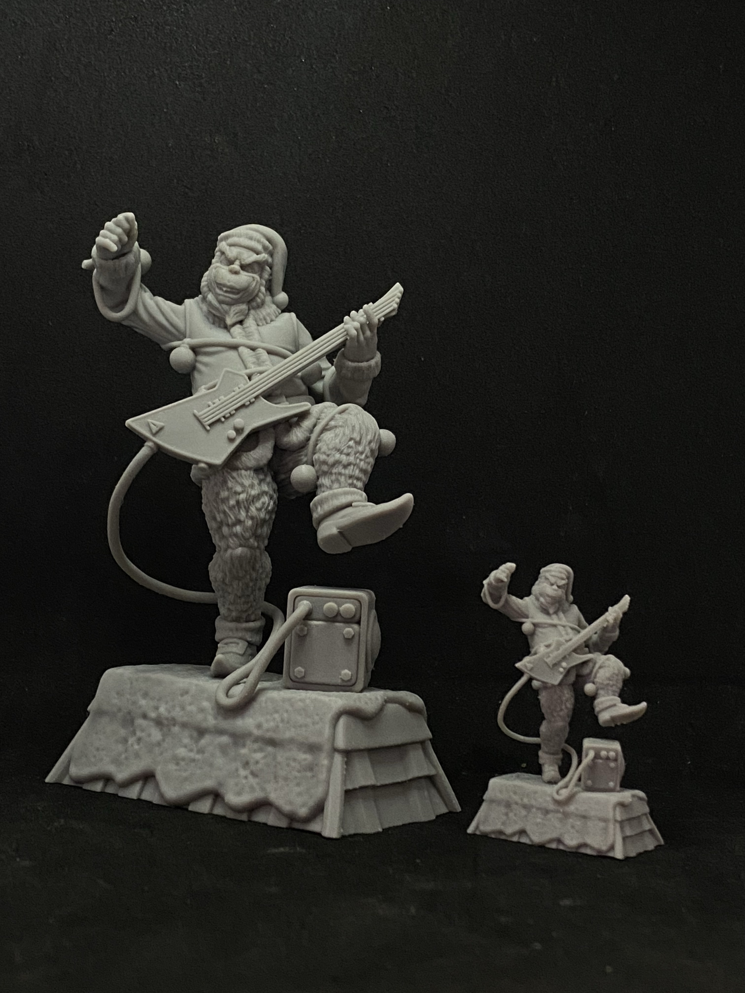 3D Printable THE CYBER GRINCH by PAPSIKELS MINIATURES