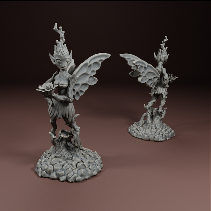 3D Printable Set of fairies by StoneAxe Miniatures