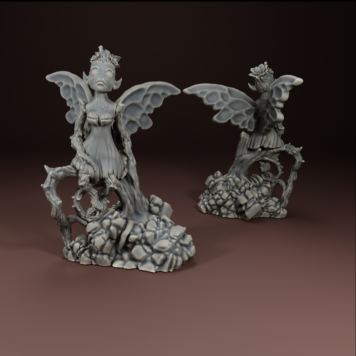 3D Printable Set of fairies by StoneAxe Miniatures