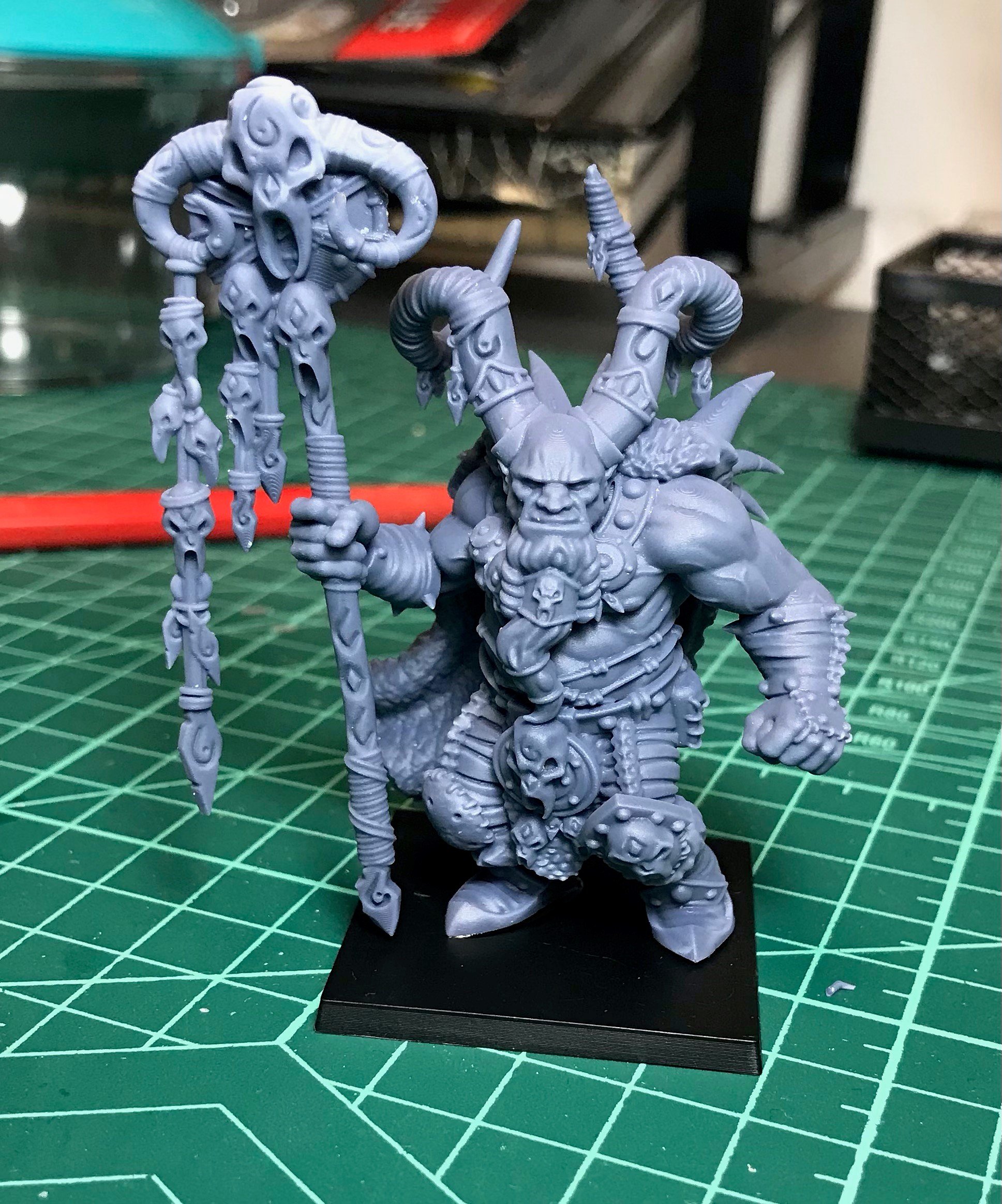 3D Printable Ogre Shaman by Avatars of War
