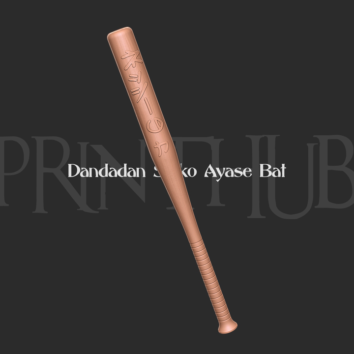 3D Printable Seiko Ayase Bat for cosplay by Printhub