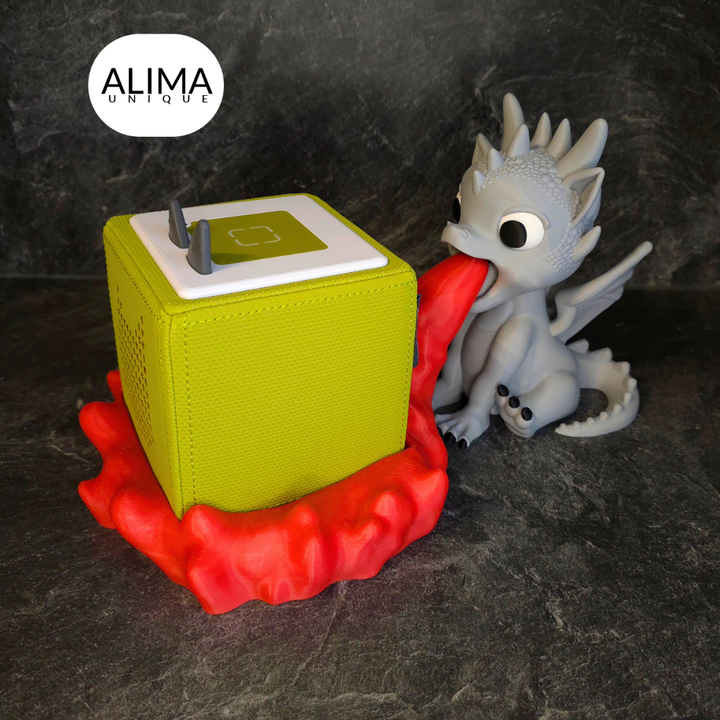 3D Printable Little Dragon - suitable for Tonie Box, Alexa Echo dot 3 ...