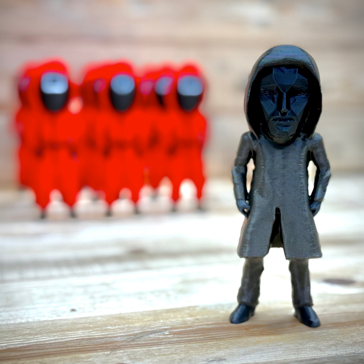 3D Printable Frontman Figure (inspired by the Squid Games character) by ...