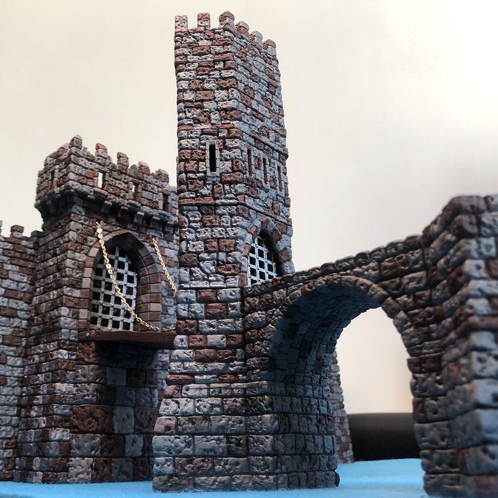 3D Printable Castle builder - Stronghold by ARTMARKEVYCH
