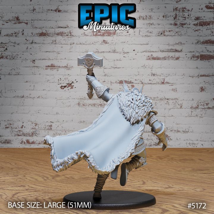 3D Printable Thor Avatar Rush / Norse Mythology God / Lightning Lord ...