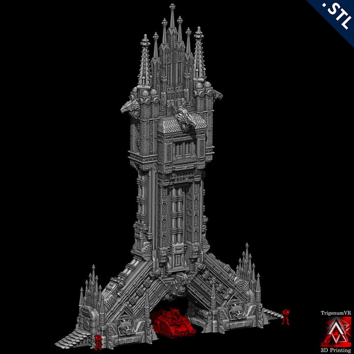 3D Printable Command Center by TrigonumVR