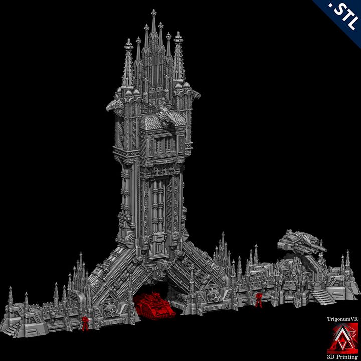 3D Printable Command Center by TrigonumVR