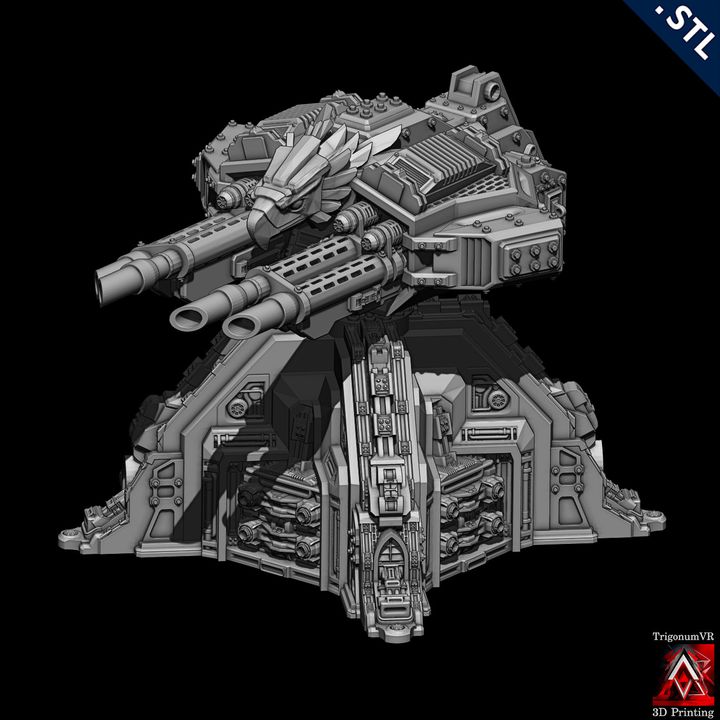 3D Printable Command Center by TrigonumVR