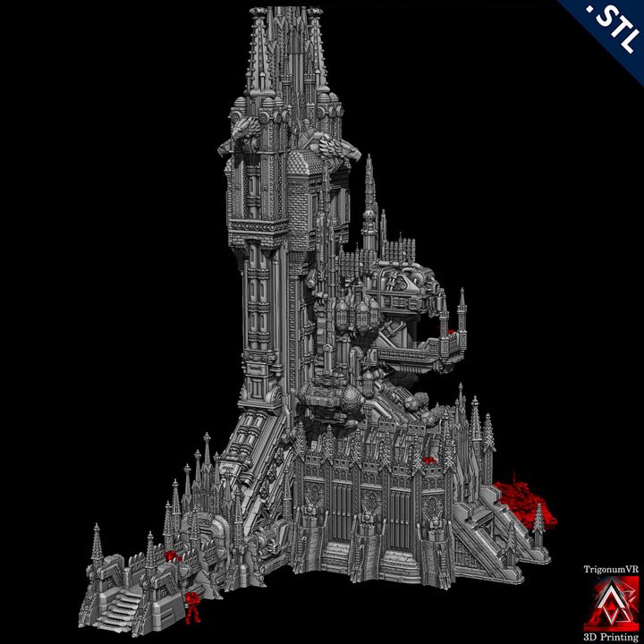 3D Printable Command Center by TrigonumVR