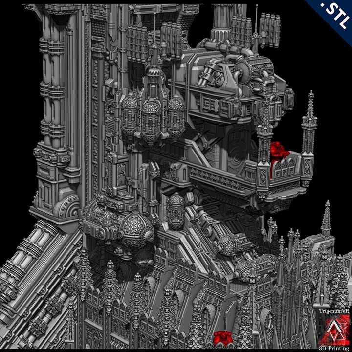 3D Printable Command Center by TrigonumVR