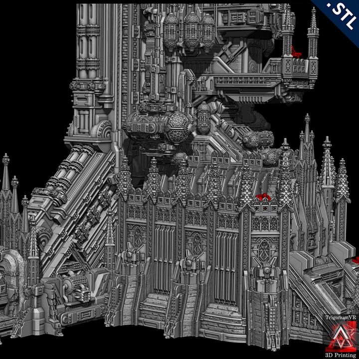 3D Printable Command Center by TrigonumVR