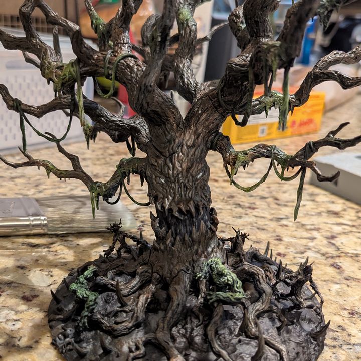 3D Print of Vampire Tree | PRESUPPORTED | Dungeon Classics by pizzaddictusa
