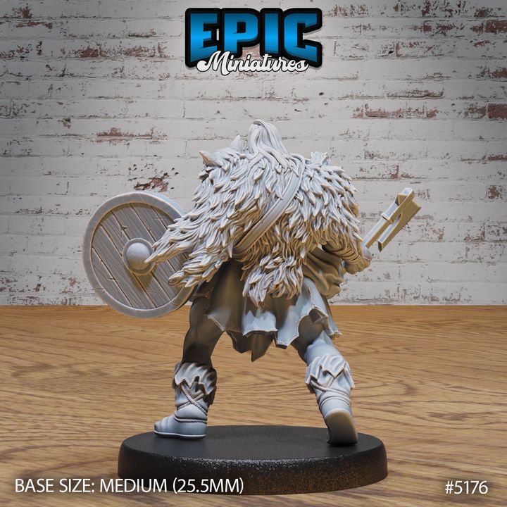 3D Printable Berserker Viking Rage / Norse Warrior / Male Northern ...