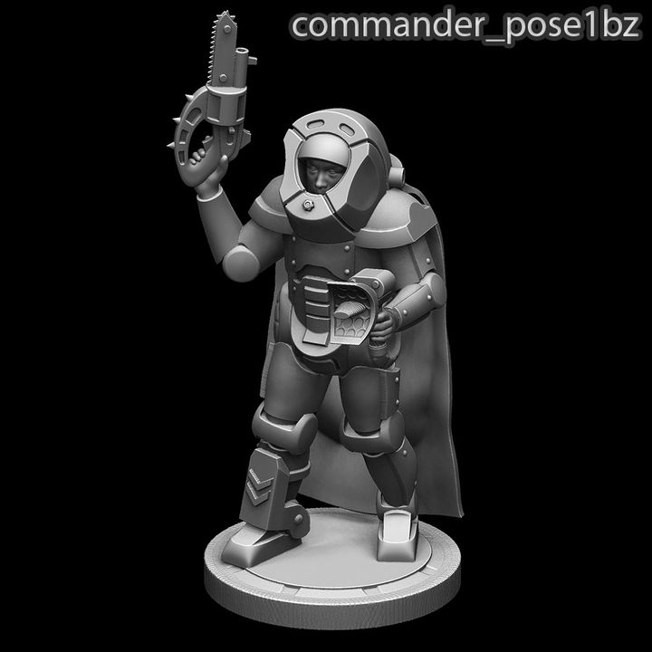 3D Printable Commander by WerewolF