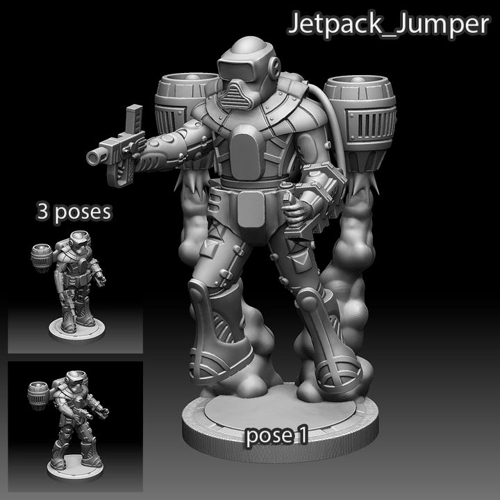 3D Printable Jetpack Jumper by WerewolF