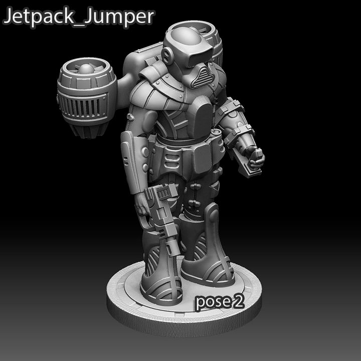 3D Printable Jetpack Jumper by WerewolF