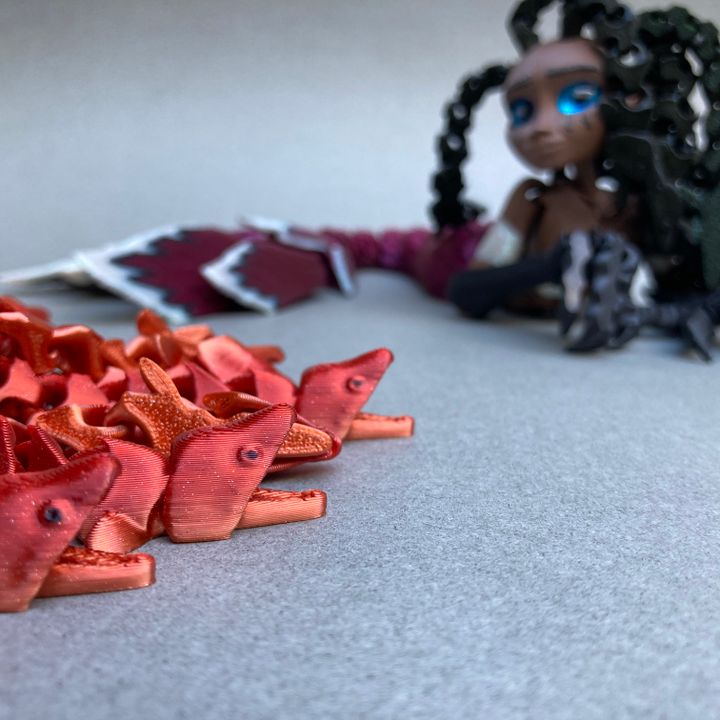 3D Printable Mermaid by I.magina 3d
