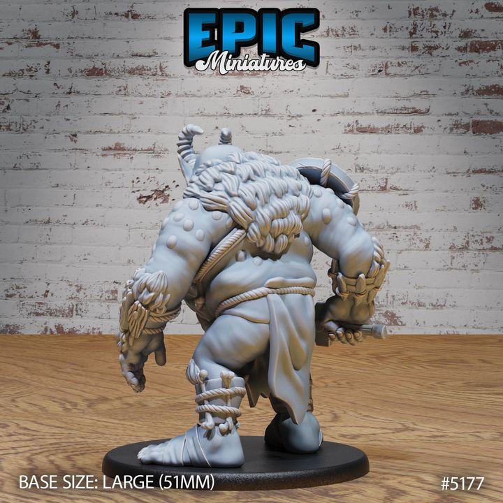 3D Printable Bridge Troll Set / Norse Ogre / Male Northern Beast ...