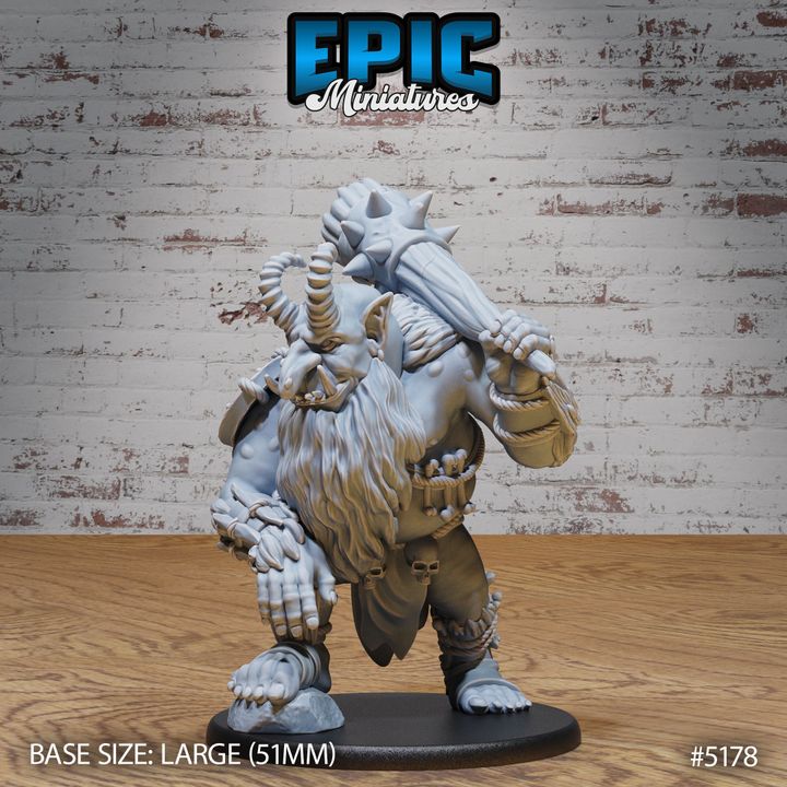 3D Printable Bridge Troll Set / Norse Ogre / Male Northern Beast ...