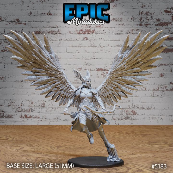 3D Printable Valkyrie Set / Norse Warrior / Female Divine / Winged ...