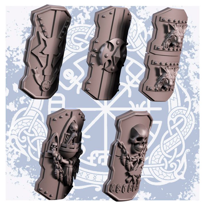 3D Printable big Shields by Sergeant Hammer