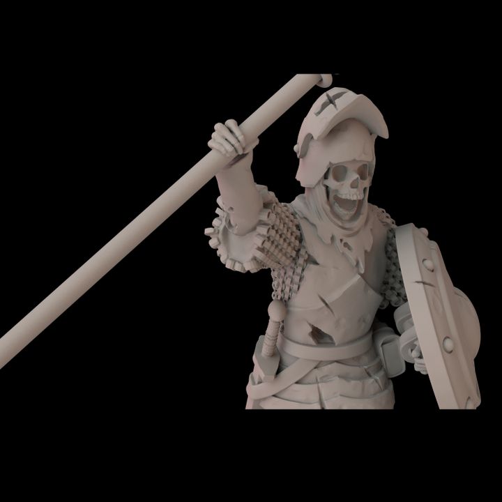 3D Printable Skeleton Soldiers. by Fantasy Cult Miniatures