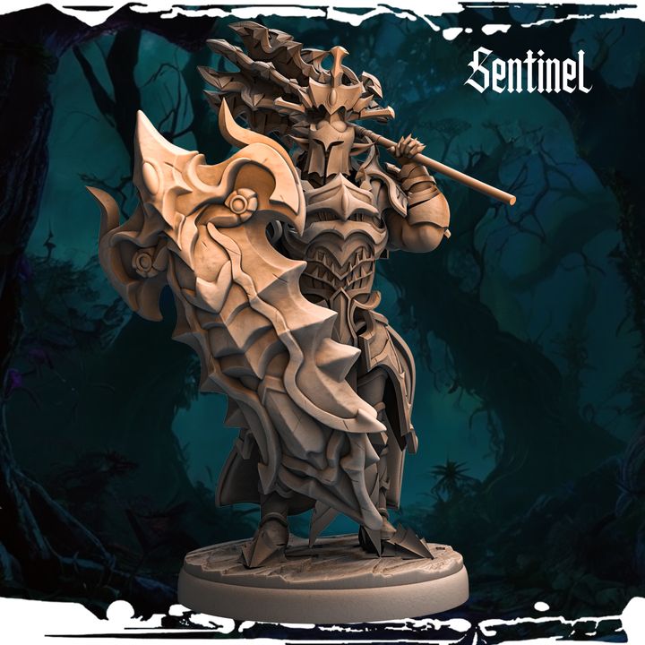 3D Printable Dark Elf Sentinel - 12 poses - Army of Darkness: Dark ...