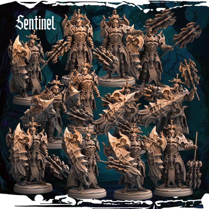 3D Printable Dark Elf Sentinel - 12 poses - Army of Darkness: Dark ...