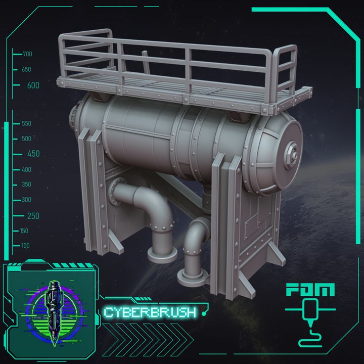 3D Printable Tank platform by Cyberbrush