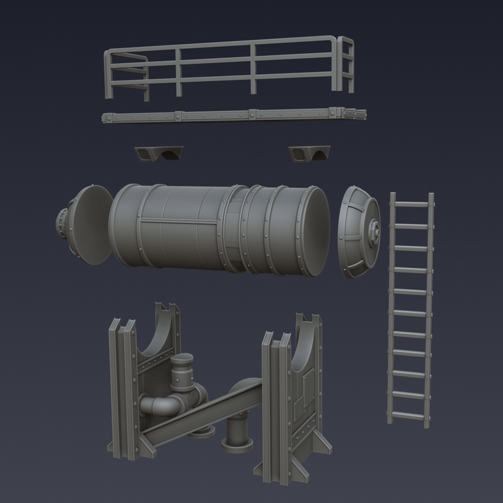 3D Printable Tank platform by Cyberbrush