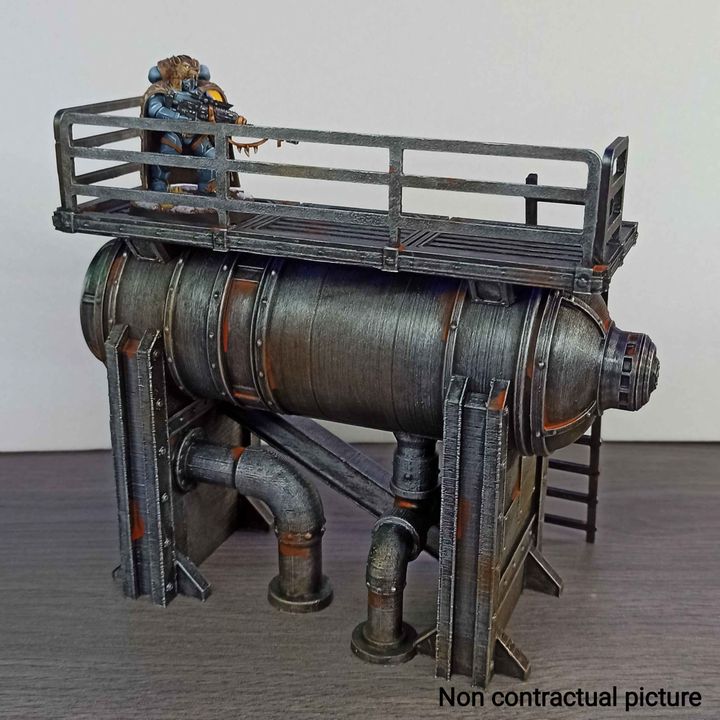 3D Printable Tank platform by Cyberbrush