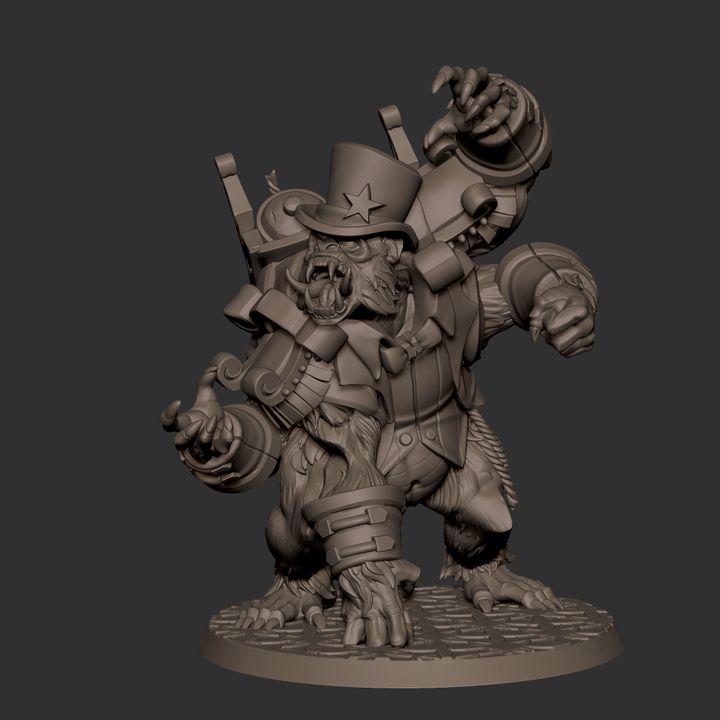3D Printable Girallon Ringmaster by Bite the Bullet