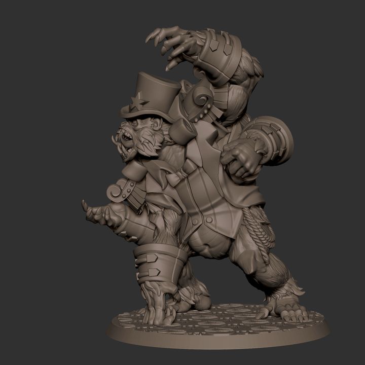 3D Printable Girallon Ringmaster by Bite the Bullet