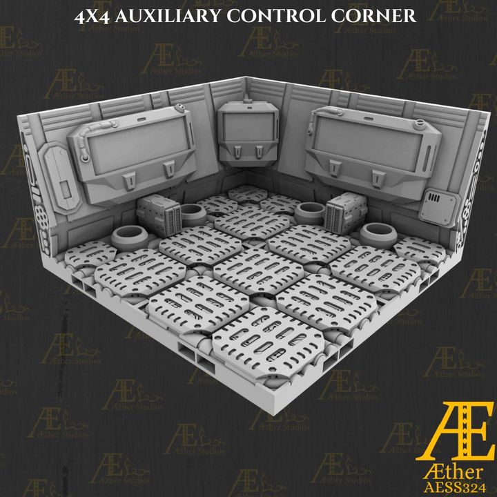 3D Printable AESS324 - Auxiliary Control by Aether Studios