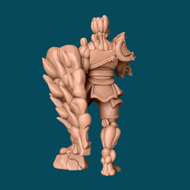 3D Printable Keshy, a cactus leshy by Awkward Penguin's Minis