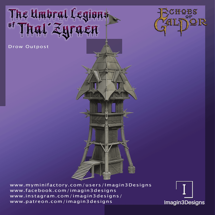 3D Printable The Umbral Legions of Thal'Zyraen COMPLETE SET by ...