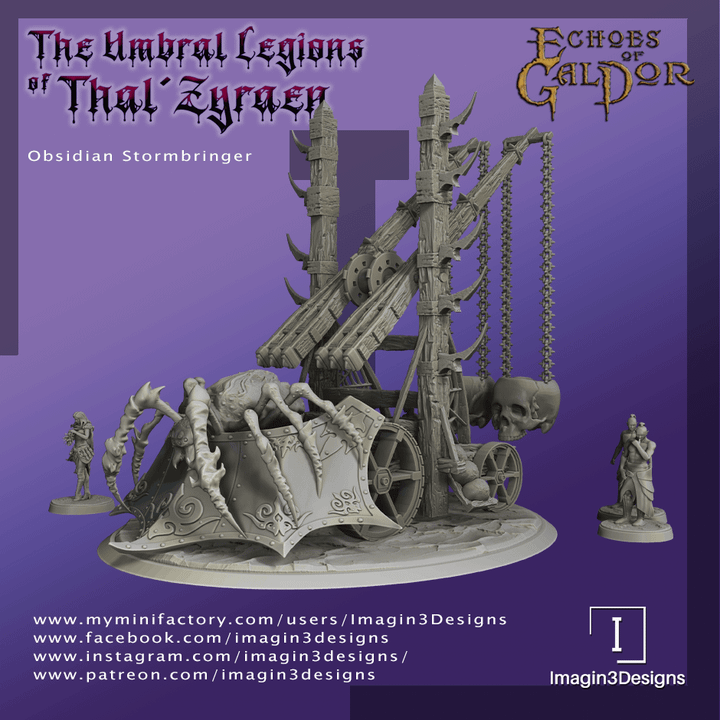 3D Printable The Umbral Legions of Thal'Zyraen COMPLETE SET by ...