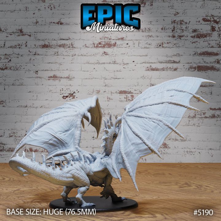 3D Printable Beowulf Dragon Set / Legendary Drake / Mountain Monster ...