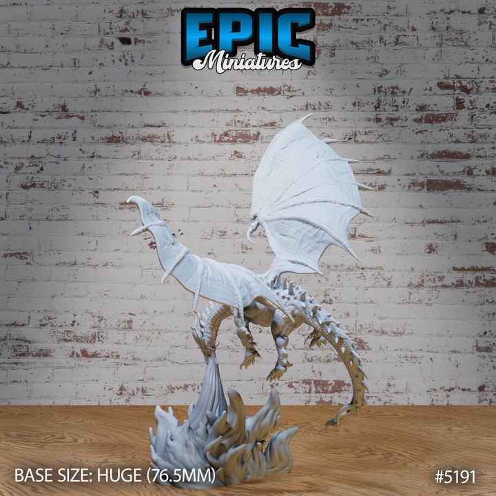 3D Printable Beowulf Dragon Set / Legendary Drake / Mountain Monster ...