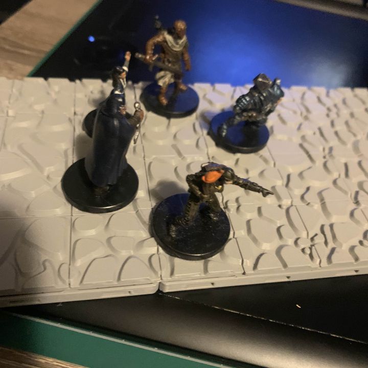 3D Printable Fantasy Cobblestone Dungeon Tiles - Using the GridForge ...