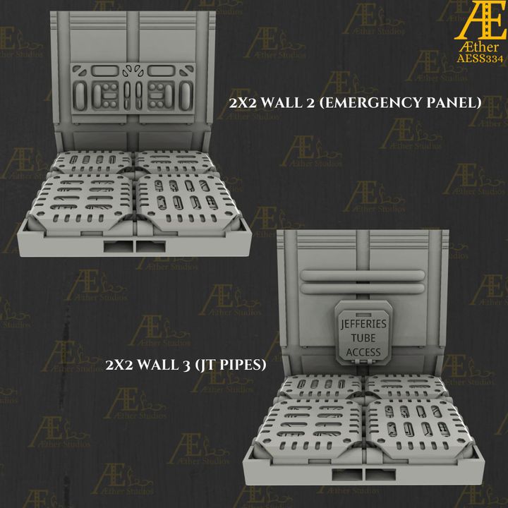 3D Printable AESS334 - Mark XII Engine by Aether Studios