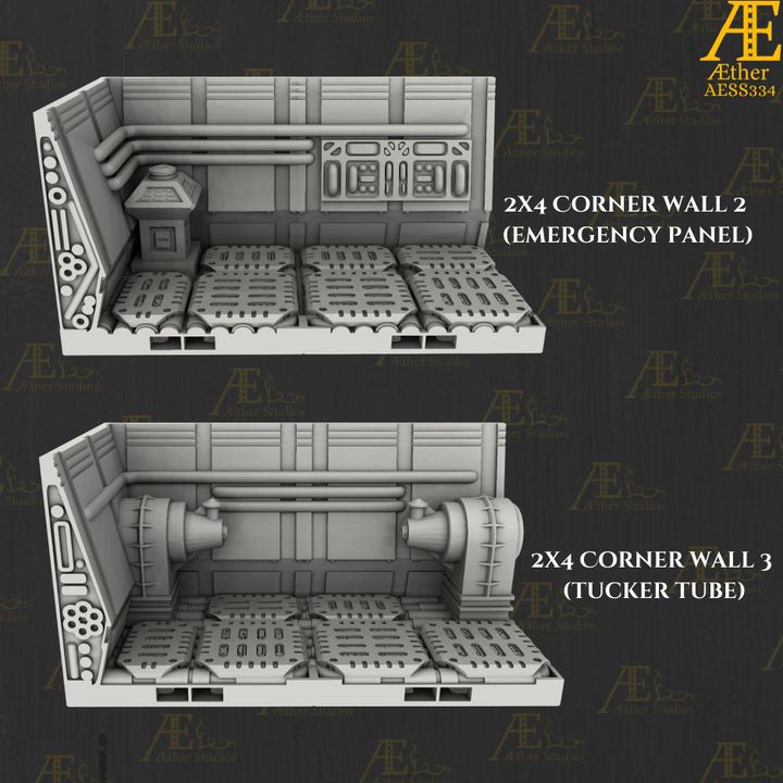 3D Printable AESS334 - Mark XII Engine by Aether Studios