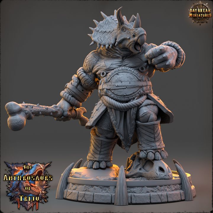 3D Printable Davooz Triper - The Anthrosaurs of Triju by Daybreak ...