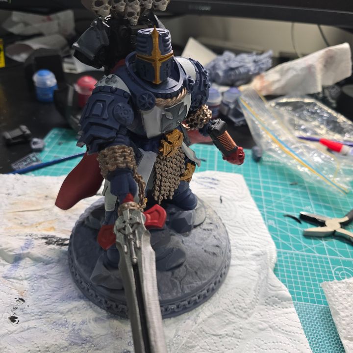 3D Print of Templar Commander by Olly69