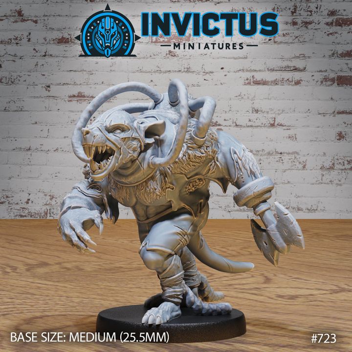 3D Printable Dark Rats Clan Set A / Space Rodent Warrior / Future ...