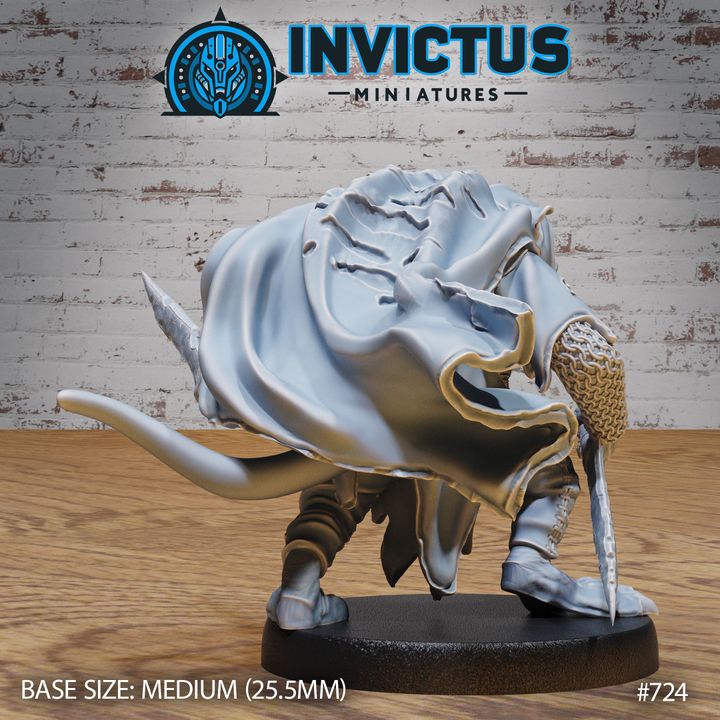 3D Printable Dark Rats Clan Set A / Space Rodent Warrior / Future ...