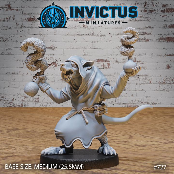 3D Printable Dark Rats Clan Set B / Space Rodent Foot Soldier / Future ...