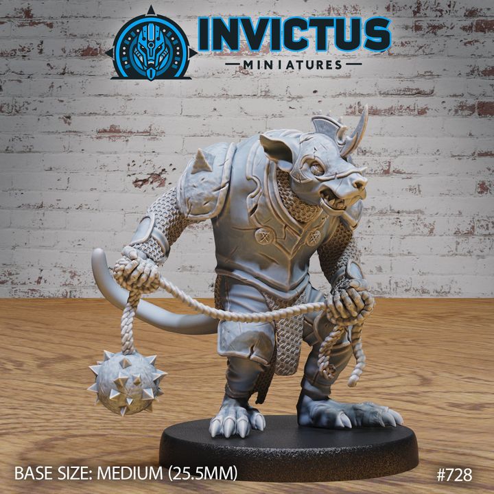 3D Printable Dark Rats Clan Set B / Space Rodent Foot Soldier / Future ...