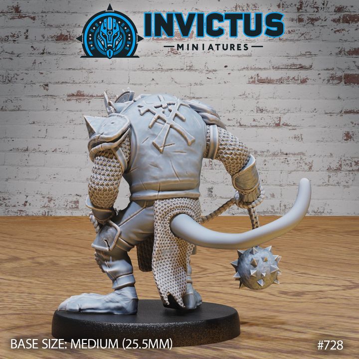 3D Printable Dark Rats Clan Set B / Space Rodent Foot Soldier / Future ...